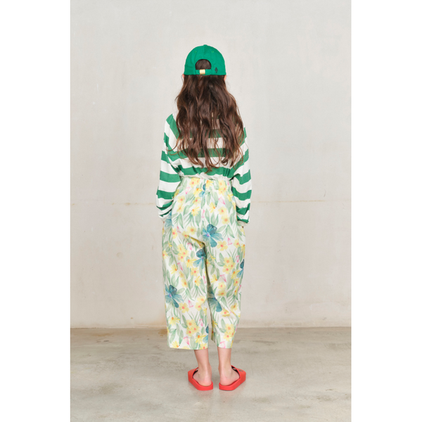 the animals observatory antelope kids pants white – kodomo