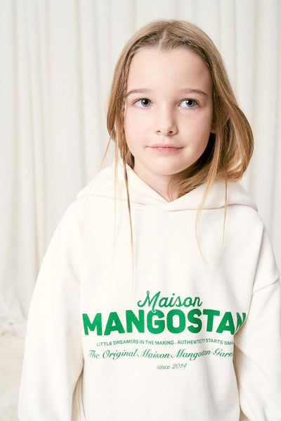 maison mangostan original logo hoodie orange – kodomo