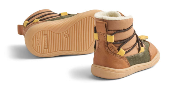 wheat milan tex winter boots canvas – kodomo