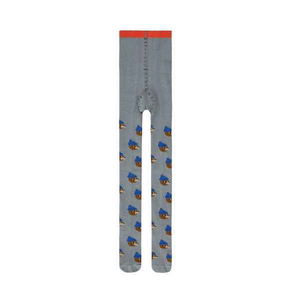 tinycottons bears tights dark grey – kodomo