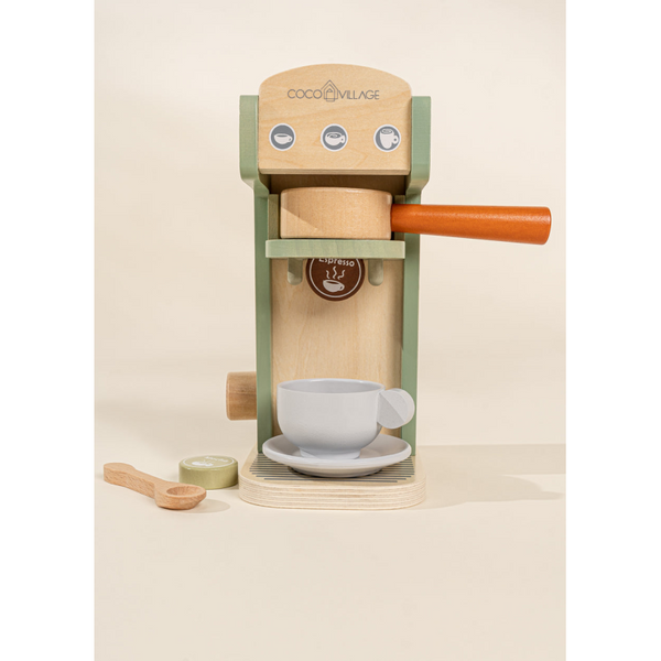 coco village wooden coffee maker set – kodomo