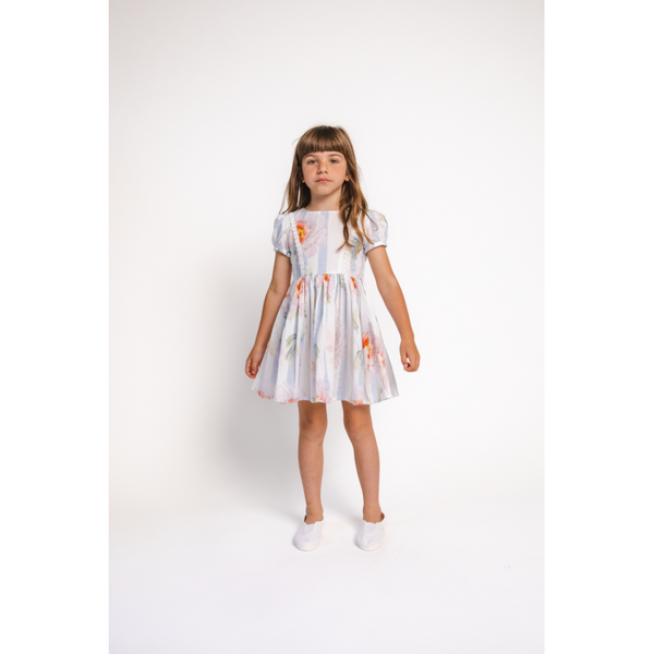 morley skippy charlotte dress blue – kodomo